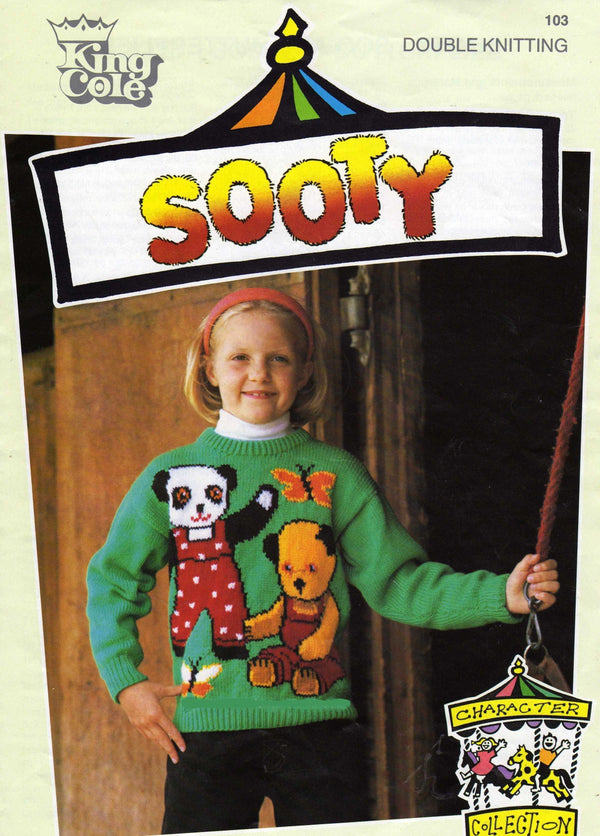 Sooty and Soo Jumper Knitting Pattern